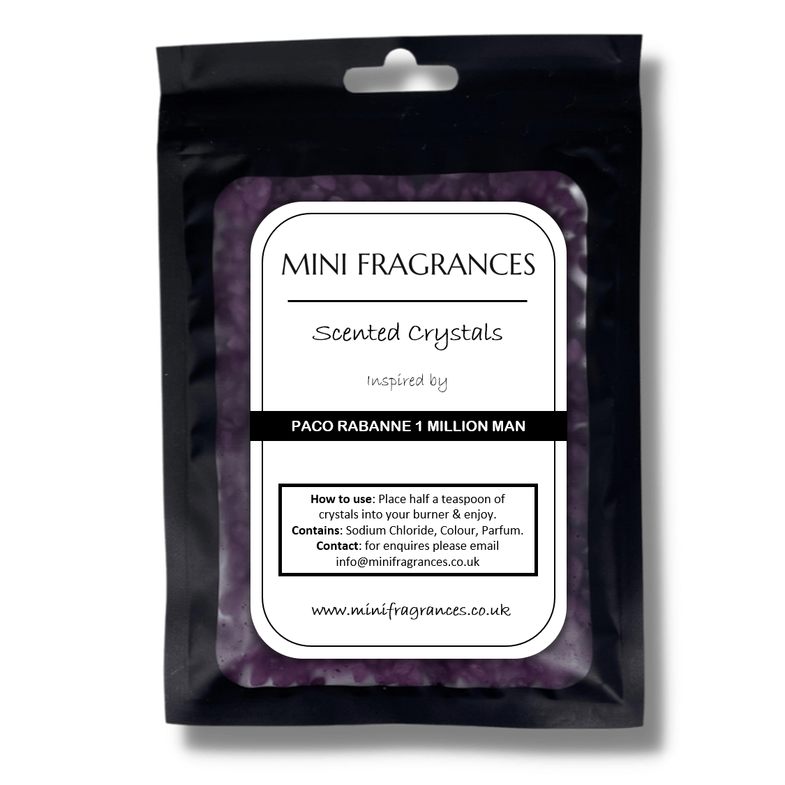 One Million Scented Crystals - Inspired by Paco Rabanne – Mini Fragrances